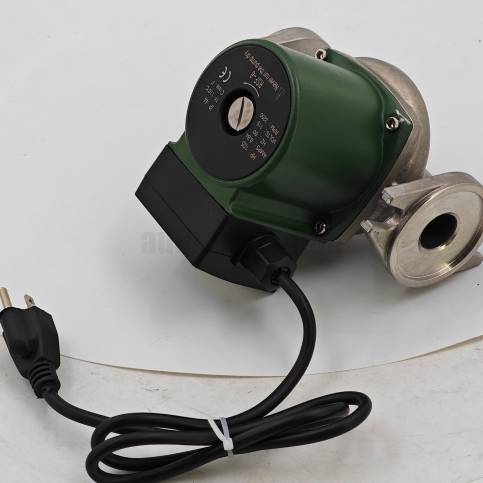 REPLACE Taco 008-SF6 115V 1/25hp 14GPM Water Stainless Steel Circulator ...