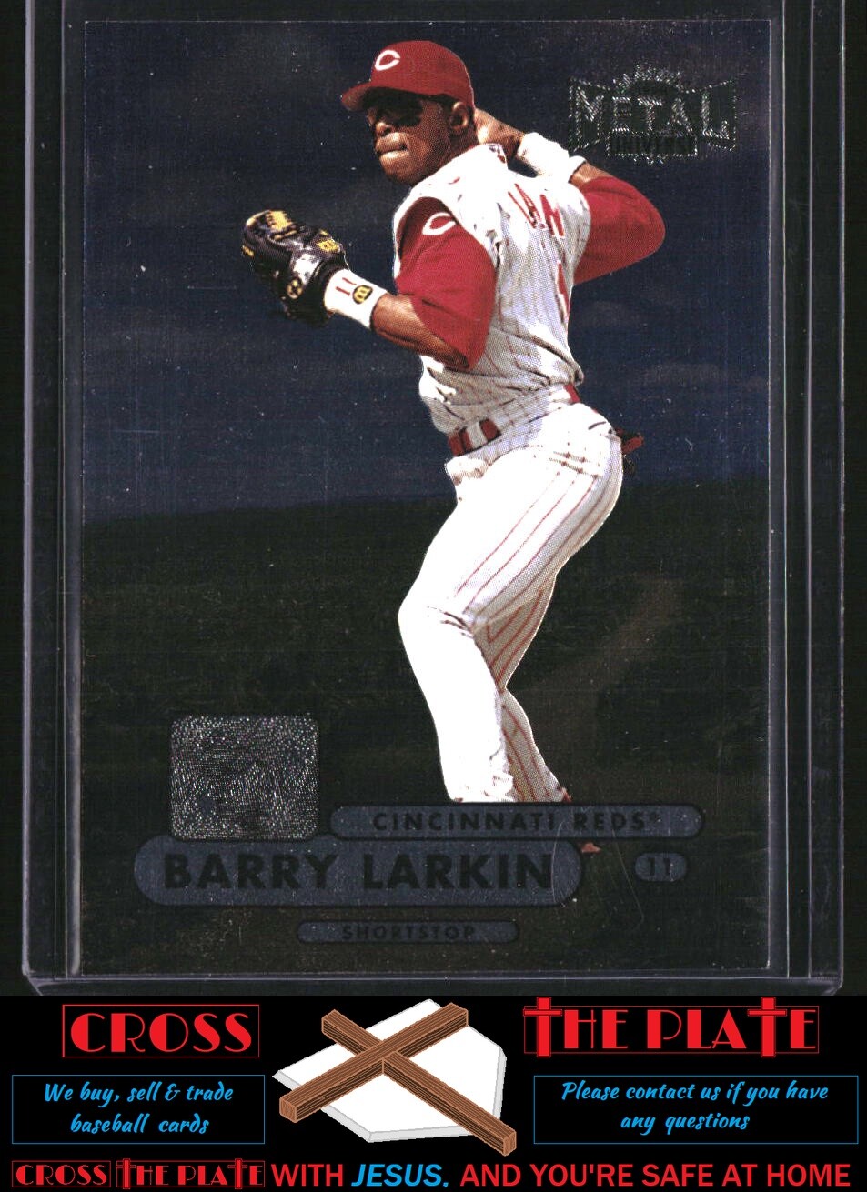1-1998 Metal Universe Barry Larkin Cincinnati Reds #190 | eBay