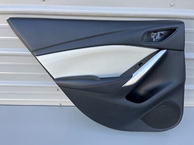 2014 2015 2016 MAZDA 6 Rear Door Panel Inner Trim LH Driver Side Black ...