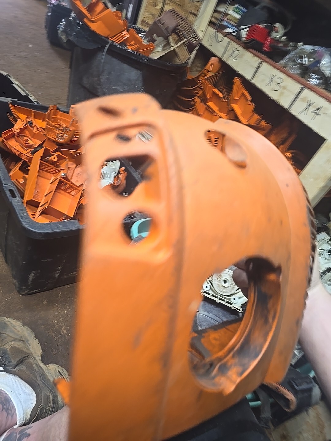 STIHL Br600 Br550 Br500 Motor Shroud Cover OEM for sale online | eBay