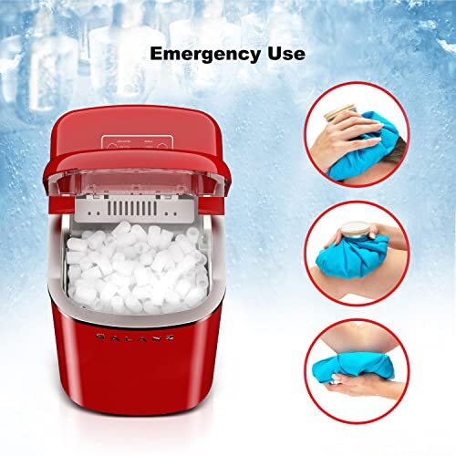 Galanz Portable Countertop Electric Ice Maker Machine, 26 lbs in 24 ...