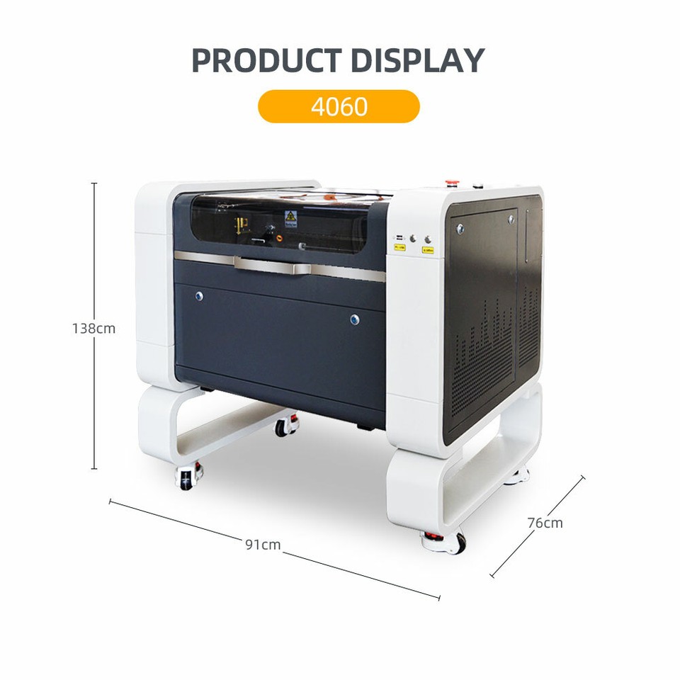 RECI 100W 400*600mm Co2 Laser Cutter RUIDA Engraver Cutting Machine ...