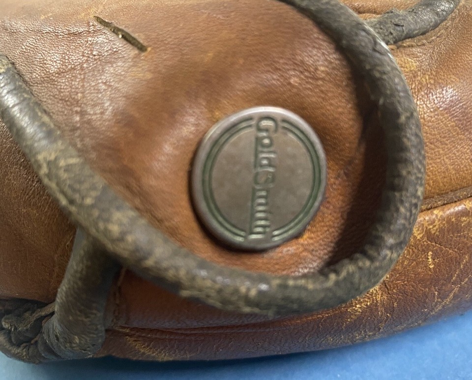 Vintage GoldSmith Elmer Riddle Endorsed Baseball Glove (1940s) | eBay