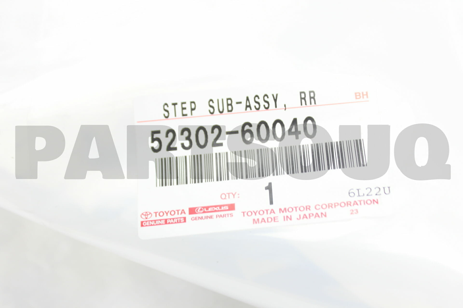 5230260040 Genuine Toyota STEP SUB-ASSY, REAR BUMPER 52302-60040 | eBay