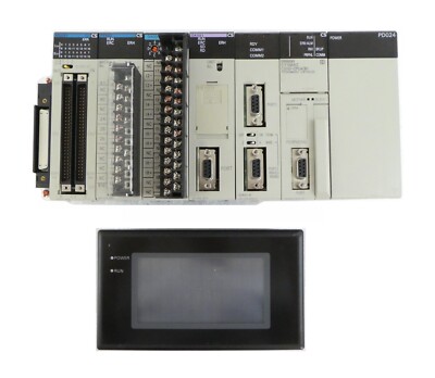 Omron SYSMAC CS1G PLC Assembly CS1G-CPU43H with Display NT20S-ST168B ...