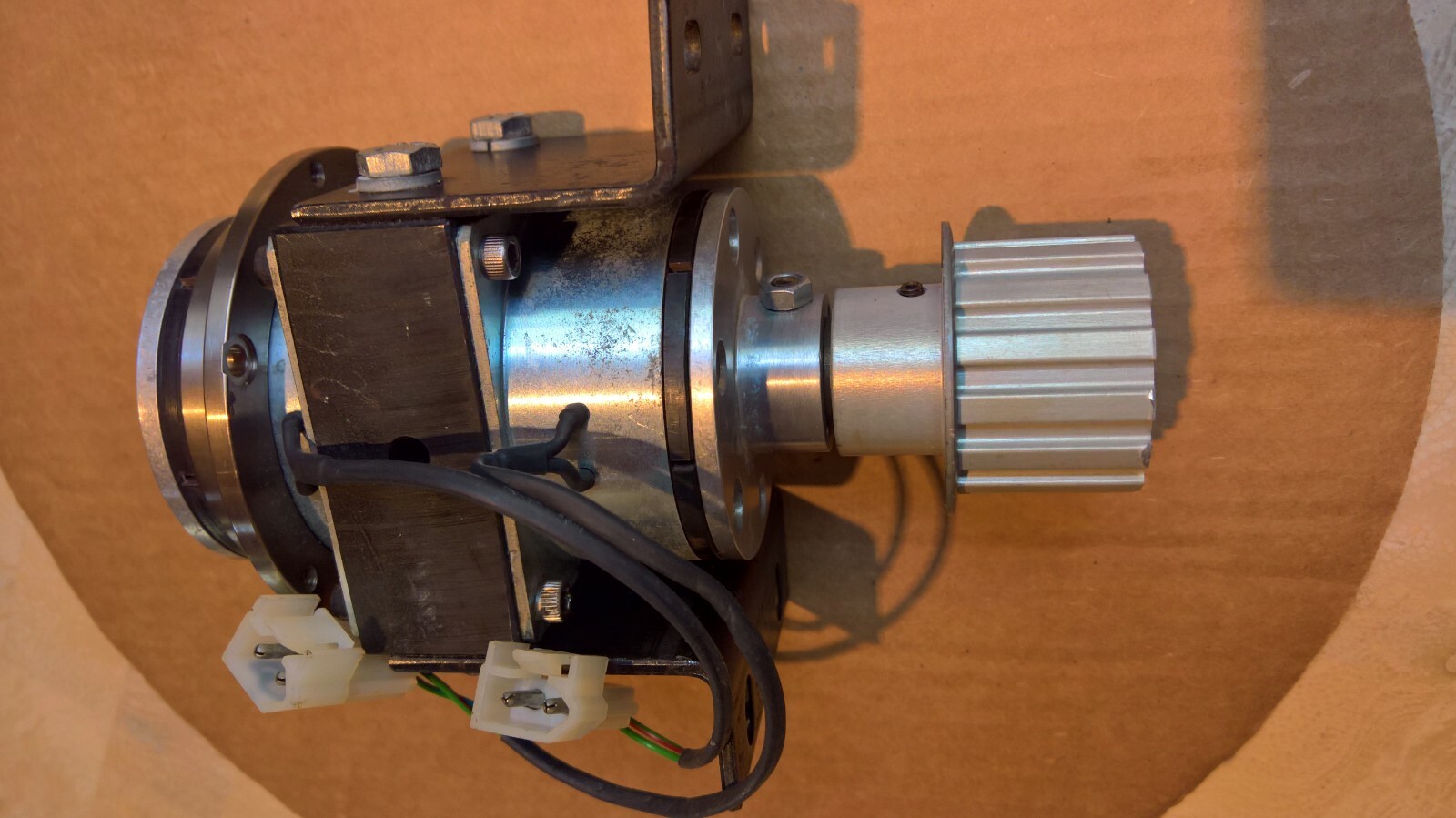 Electroid Clutch & Brake Custom Assembly ECA-26C EC-26B Mounted Pulley ...