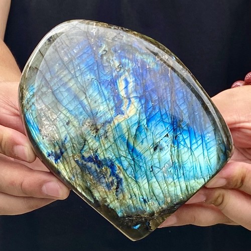 2.98LB Natural elongated stone Madagascar polished crystal healing ...