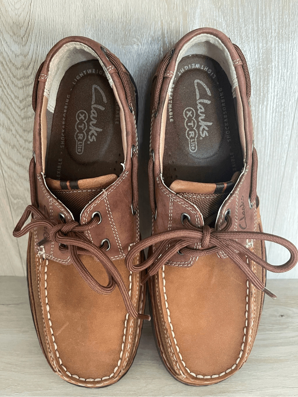 Clarks Men's XTR Lite Waterloo Boat Shoes Flexible Le… - Gem