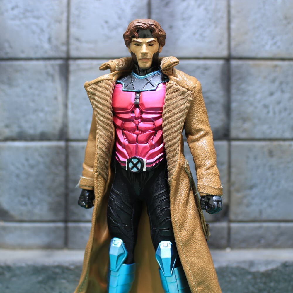 1/12 Custom Marvel Universe Gambit Remy LeBeau Head Sculpt | eBay