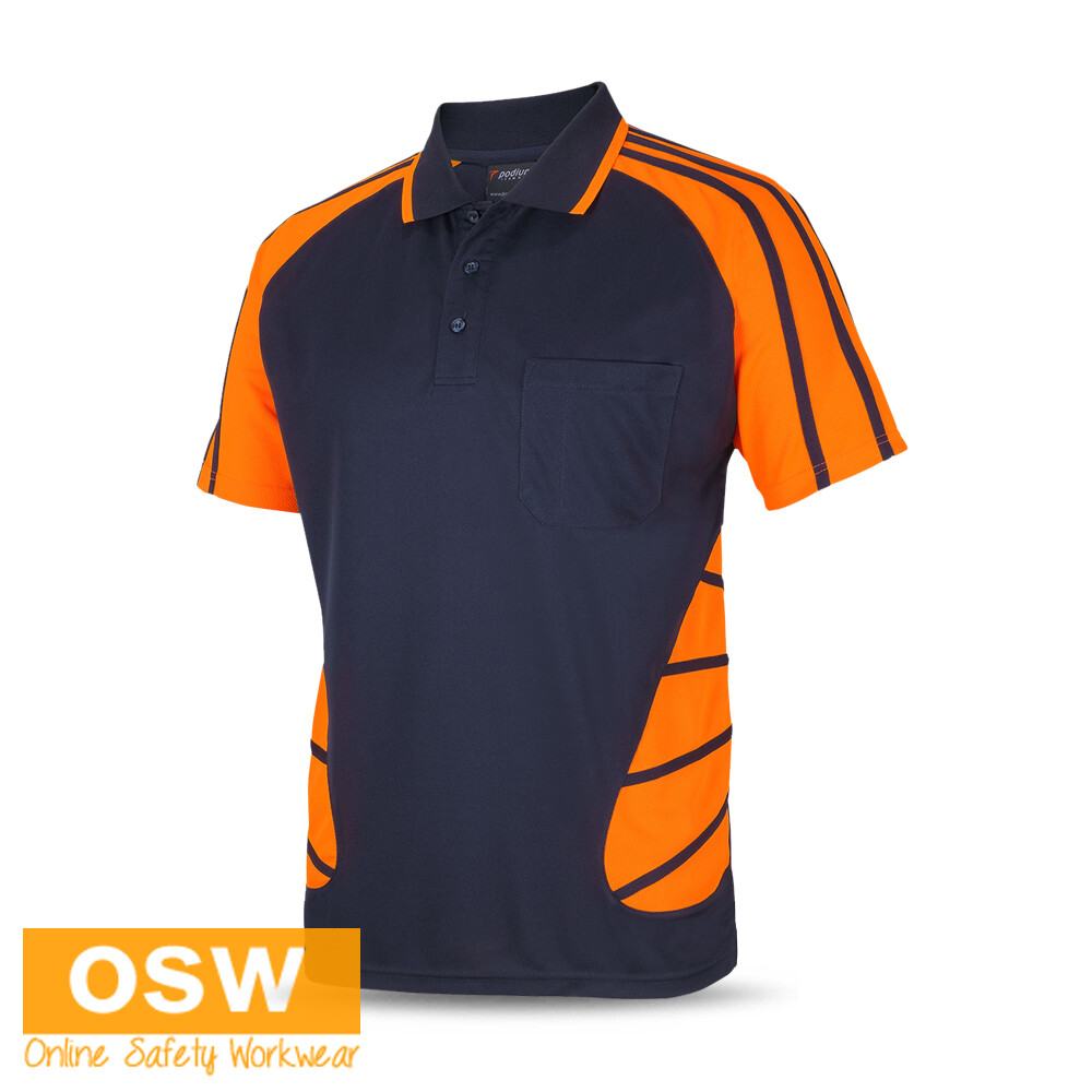 10 x UNISEX Tradies Steet SPIDER Short Sleeve Builder Polo Uniform WORK ...