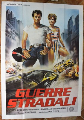 Original Poster Road Wars 83 Dead On Time Auto Cars | eBay