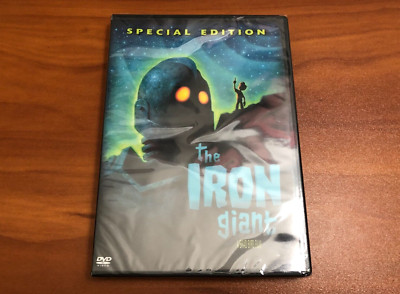 NEW IRON GIANT DVD FACTORY SEALED SPECIAL EDITION ANIMATED MOVIE WARNER ...