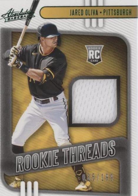 2021 Panini Absolute - Rookie Threads Jared Oliva #RT-JO Green /199 ...