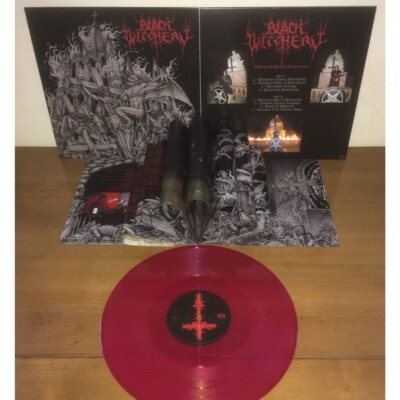 Black Witchery ‎Inferno Of Sacred Destruction LP Colored Vinyl War ...