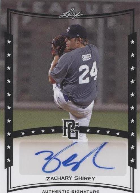 2014 Leaf Perfect Game Showcase - Autographs Zachary Shirey #A-ZS1 ...