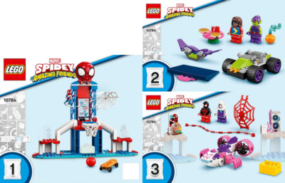 Lego Marvel Spidey: Spider-Man Webquarters Hangout 10784 NEW ...