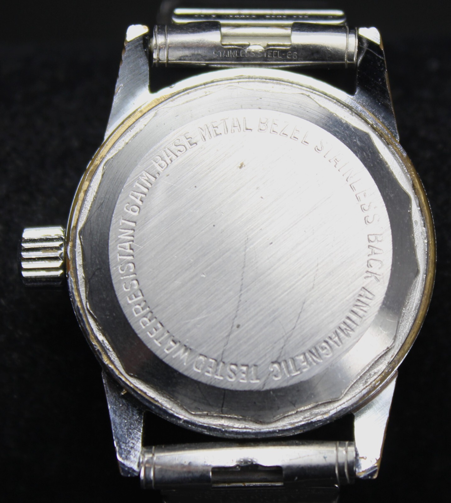 Douglas 31mm Military-Style Date Watch w/ 24-Hour Dial - Vintage - Runs ...