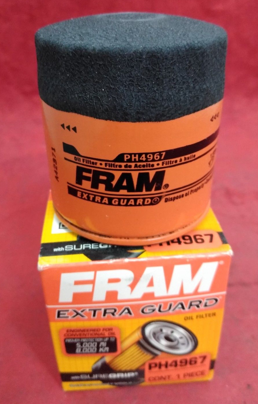QTY 2 NEW FRAM Extra Guard Oil Filter PH4967 | eBay
