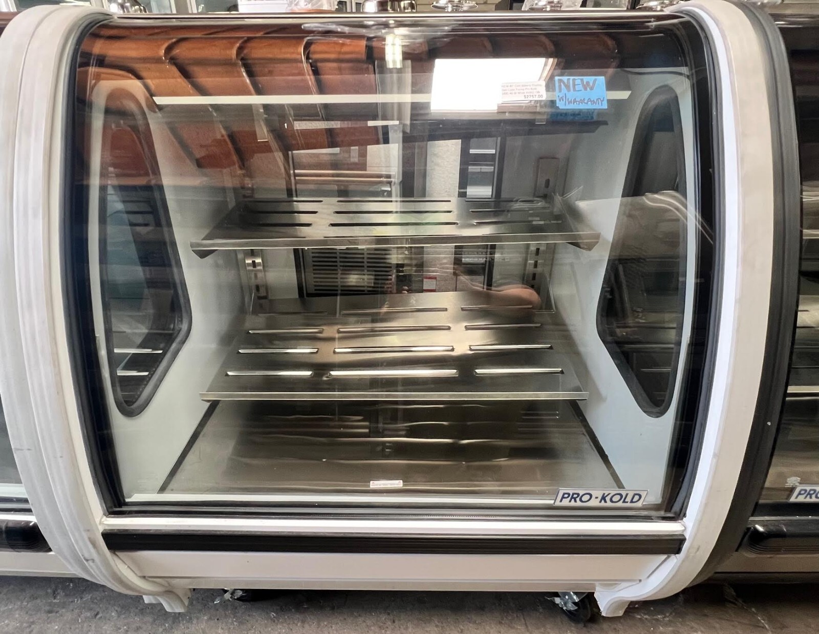 NEW 40" Refrigerated Bakery Display Cold Deli Case Pro-Kold DDC-40-W ...