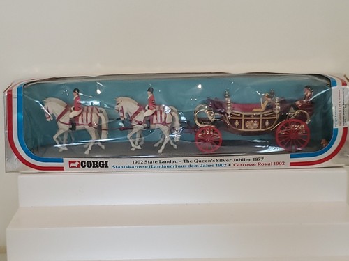 CORGI TOY SOLDIERS QUEEN'S 1902 STATE LANDAU COACH BOXED METTOY COMPANY ...