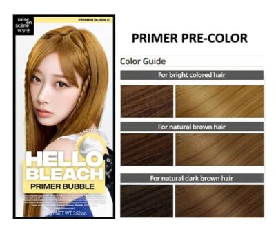 [MISE EN SCENE] Hello Bubble Foamy Creamy Bubble Hair Dye Color PRIMER ...