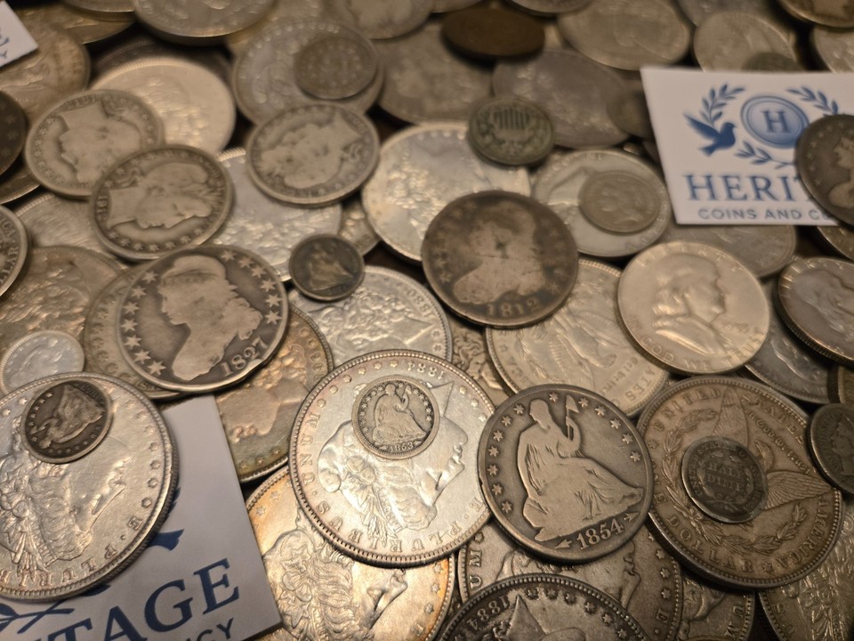 Old U.S. Estate Coin Lots - Rare US Coins - Gold / Silver / Proof ...