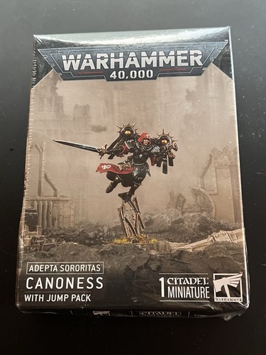 Adepta Sororitas: Canoness with Jump Pack - Warhammer 40k - Brand New ...