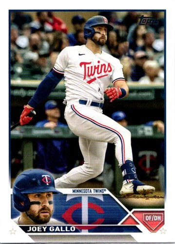 2023 Topps Royal Blue Joey Gallo Minnesota Twins #604 | eBay