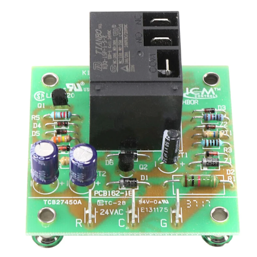 ICM Controls ICM255 Fan Blower Control Dual Function Fan Delay Timer ...