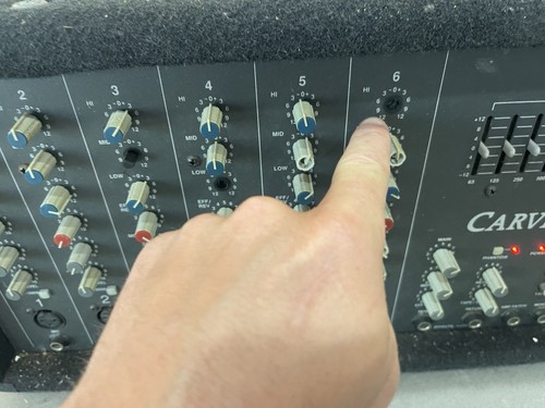 CARVIN CX630 6 Channel Powered Mixer | eBay