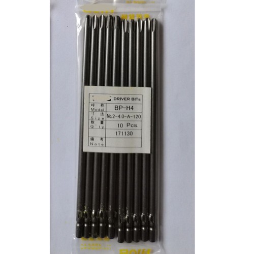 10 Pcs For HIOS DRIVER BITS BP-H4-2-4.0-A-120 Electrical Batch Head ...