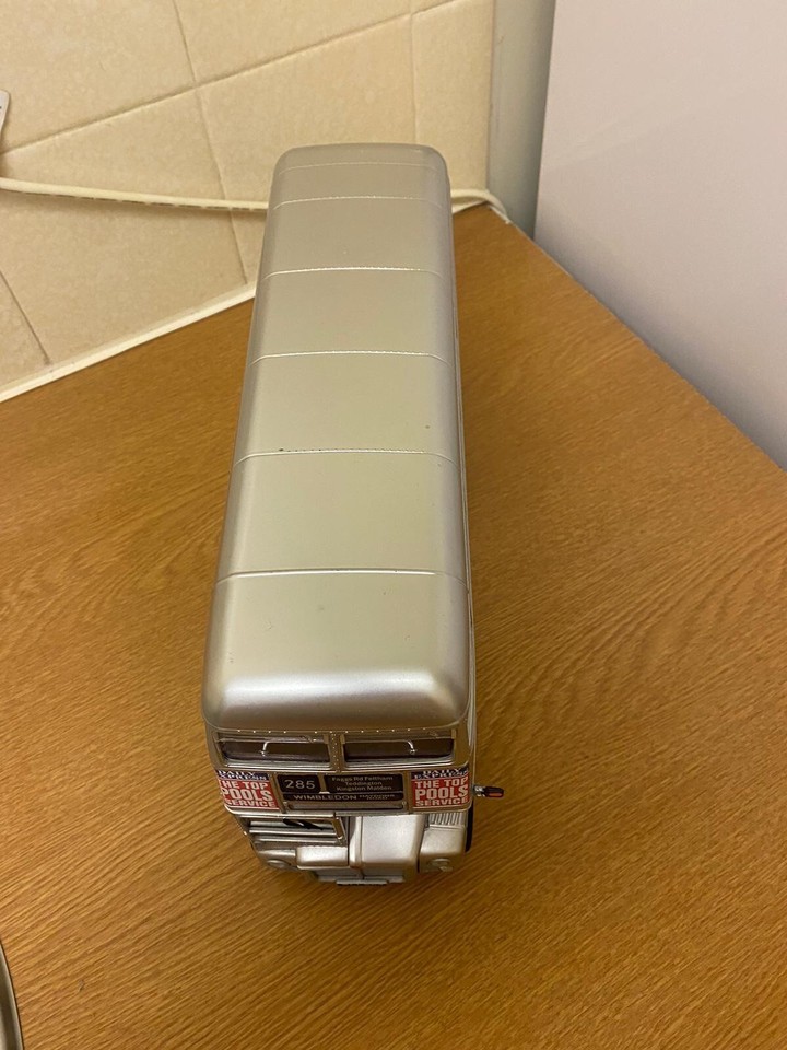 Silver Routemaster Daily Express London Bus | eBay UK