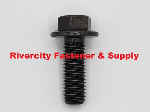 (1) M12-1.75x35 Flange Bolts 12mm x 35mm Screws M12x1.75 x 35 Bolt 12mm ...