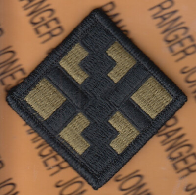 US Army 411th Engineer Brigade ~3" OCP w/ HOOK uniform shoulder patch m ...