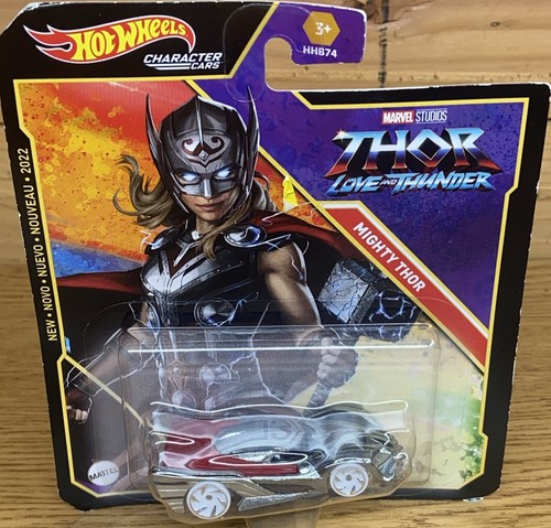 Hot Wheels Character Cars Thor Love and Thunder Mighty Thor #1/7 | eBay