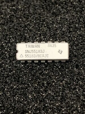 SNJ55183J TI LINEAR MICROCIRCUIT Dual Transmitter 14-Pin CDIP Tube | eBay