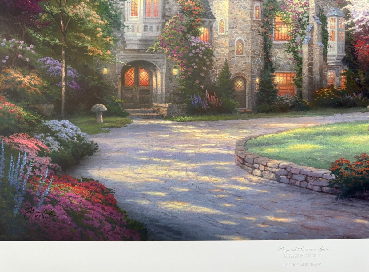 Summer Gate Thomas Kinkade
