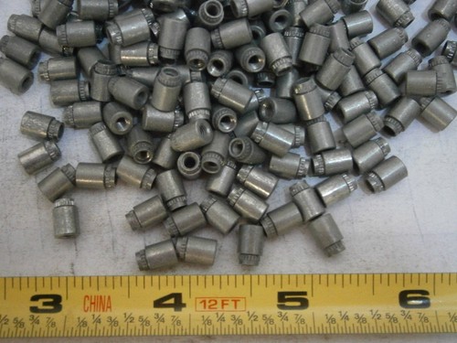 PEM KFB3-M3-6ET Broach/Flare-Mount Standoffs 5.56mm x 6 M3 Brass Lot of ...