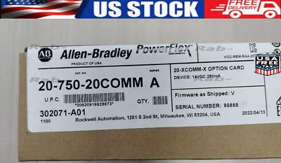 ALLEN-BRADLEY 20-750-20COMM SER A OPTION CARD 14VDC 250mA NEW IN BOX | eBay
