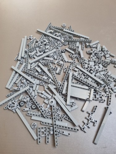Lego Technic Light Grey Parts Bundle | eBay UK