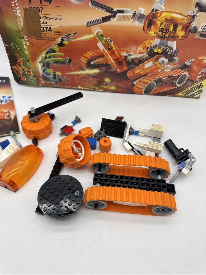 Lego Mars Mission MT-51 Claw-tank 7697 Used Incomplete READ | eBay