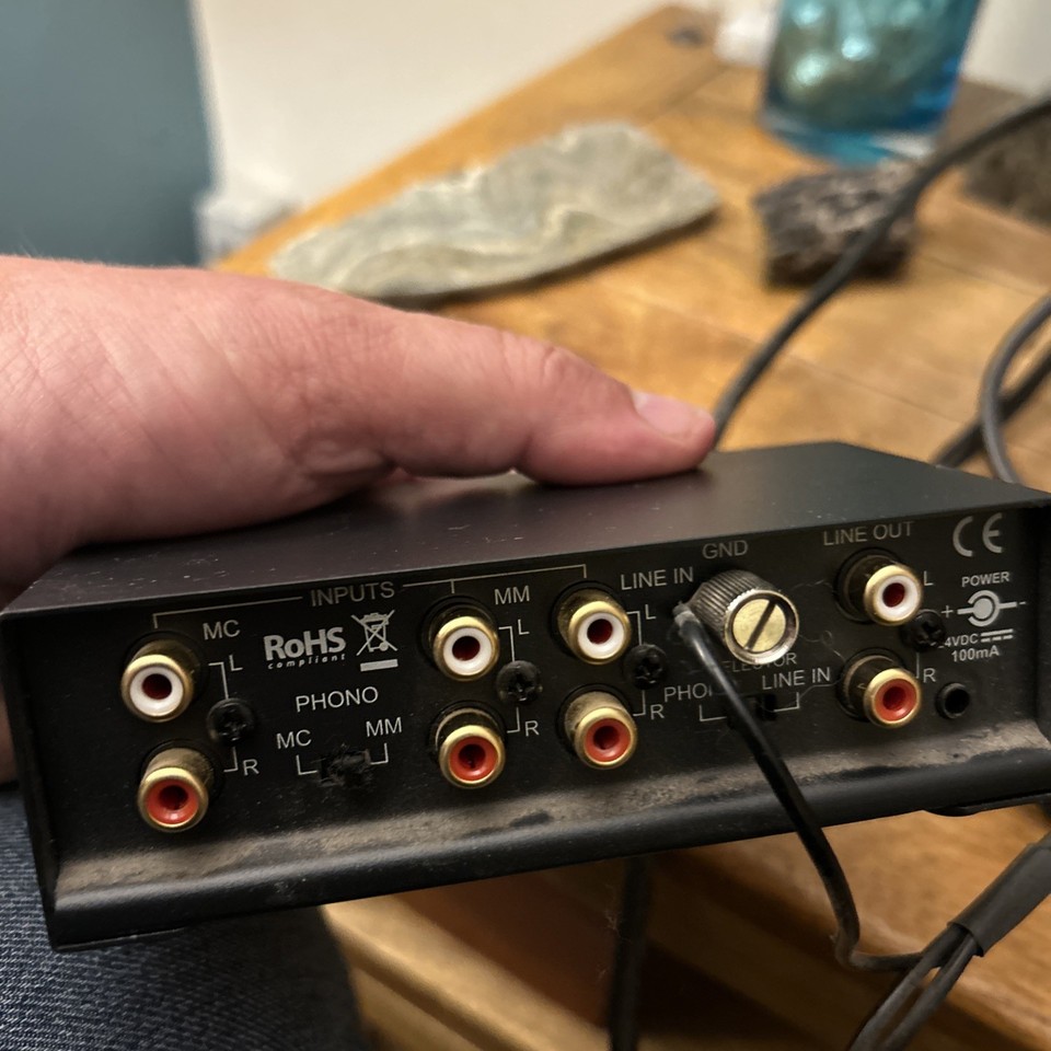 Sound Lab DLP-12S Belt Drive Turntable Vinyl LP Record DJ Deck & NAD ...