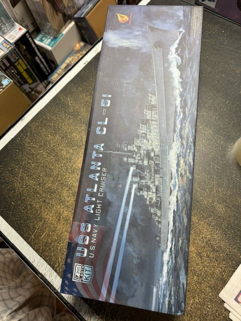 Very Fire 1/350 USS Atlanta CL-51 Light Cruiser #350922 📌Listed in USA📌 ...