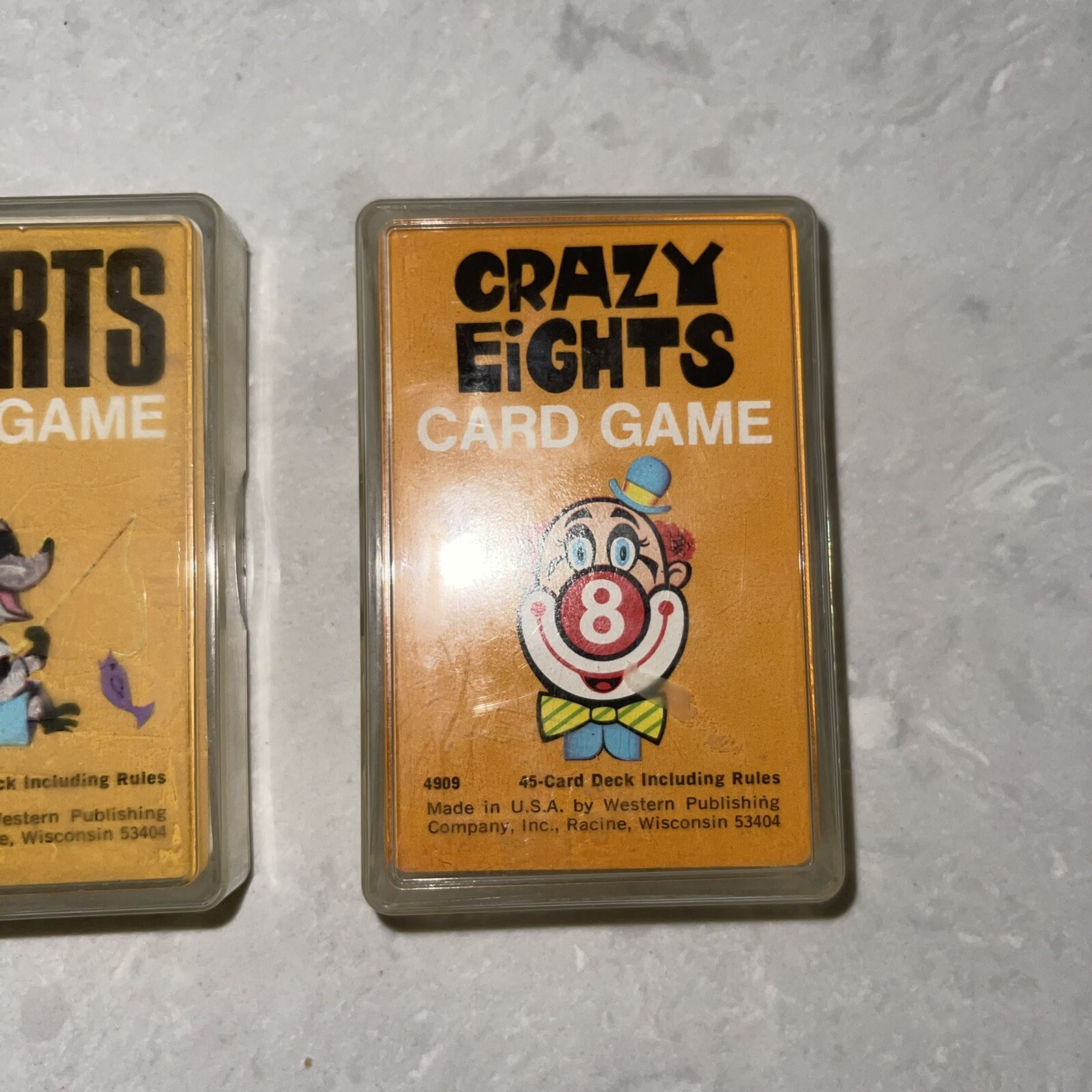 2 Vintage Whitman Card Games - 1951 Crazy Eights & 1963 Hearts ...