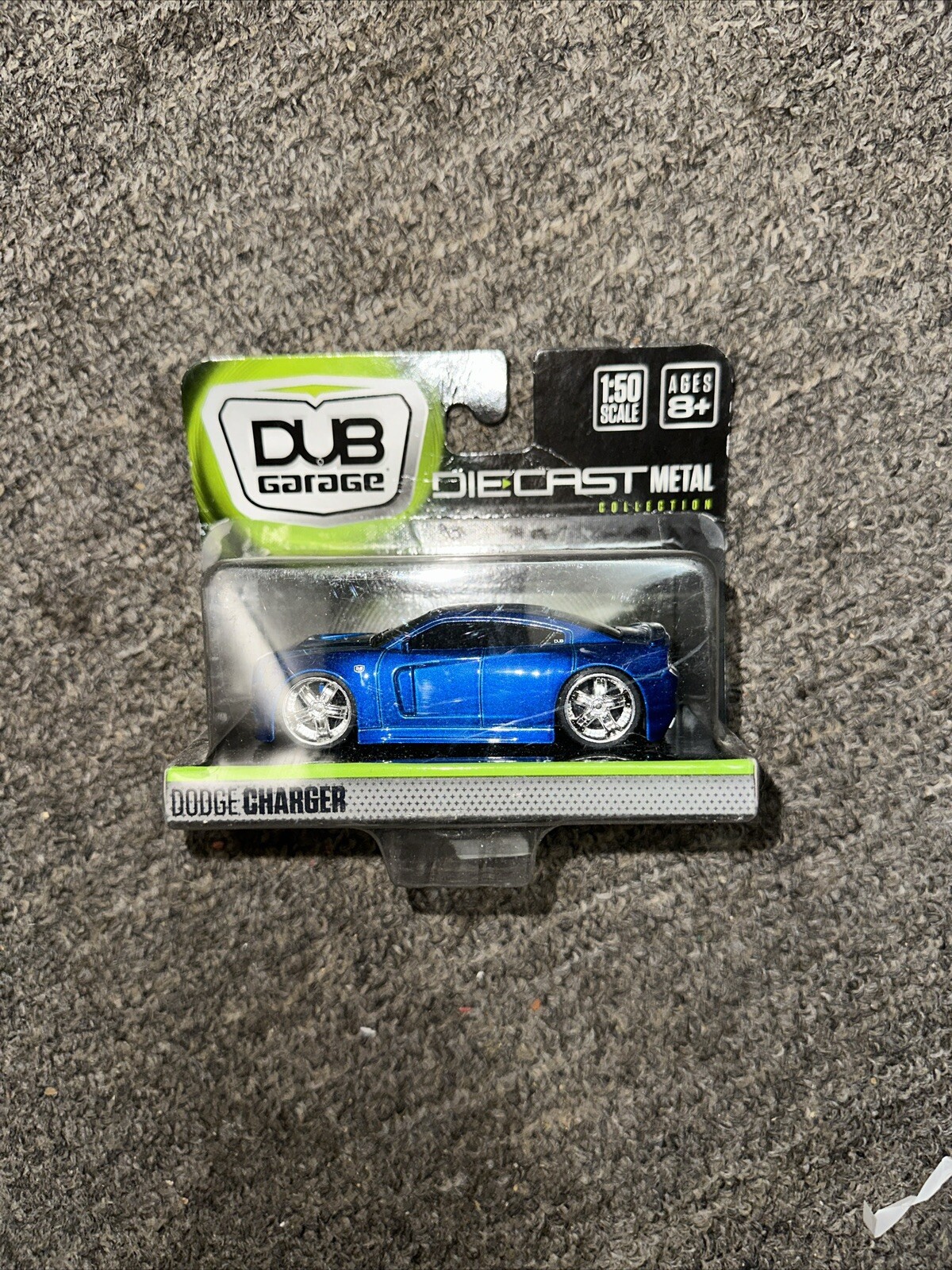 DUB Garage Wide-Body Cobalt Blue Dodge Charger 1:50 Die-Cast Toy Car ...