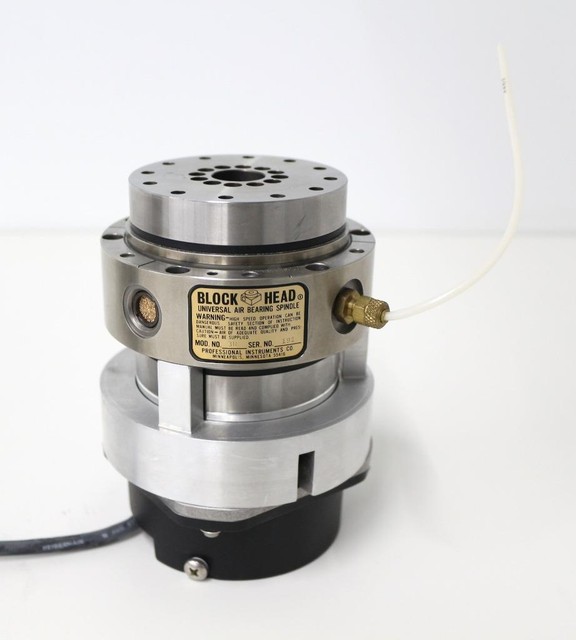 Professional Instruments Co. 3R Universal Air Bearing Spindle w/ ROD ...