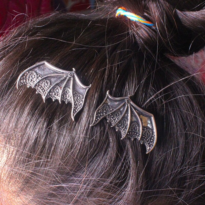 Duckbill Bat Wing Hair Clip Ponytail Bangs Hair Travel Hairpins Lovely ...