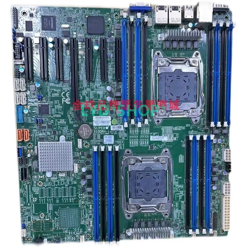 1pc used Supermicro X10DRH-i X99 server workstation motherboard ...