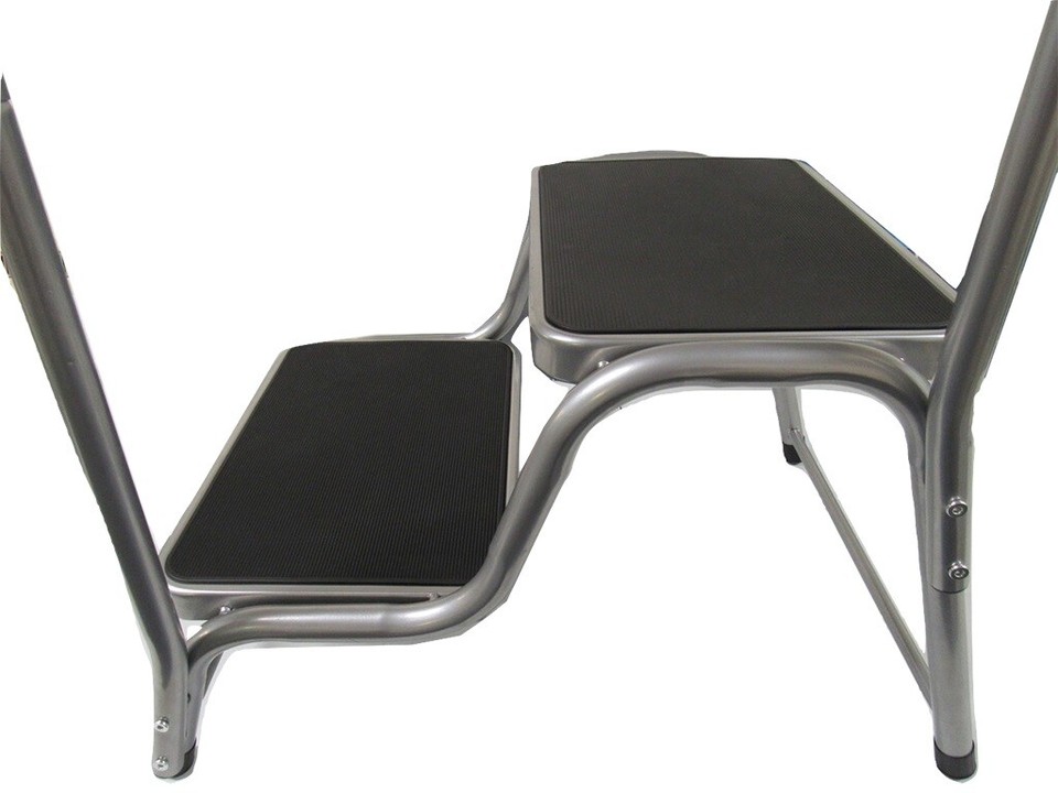 Caravan Double Step with Handrail (Support Handle Twin Non Slip ...