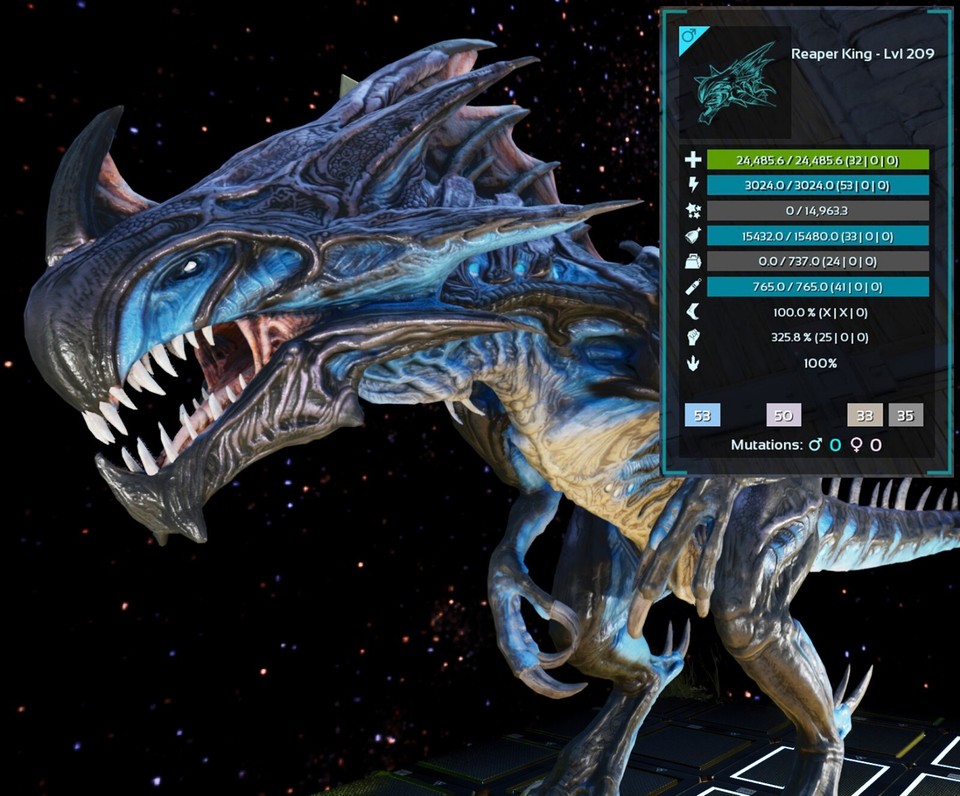 Ark Survival Ascended PC/PS5/XBOX PVE Event Colored REAPER KING ...